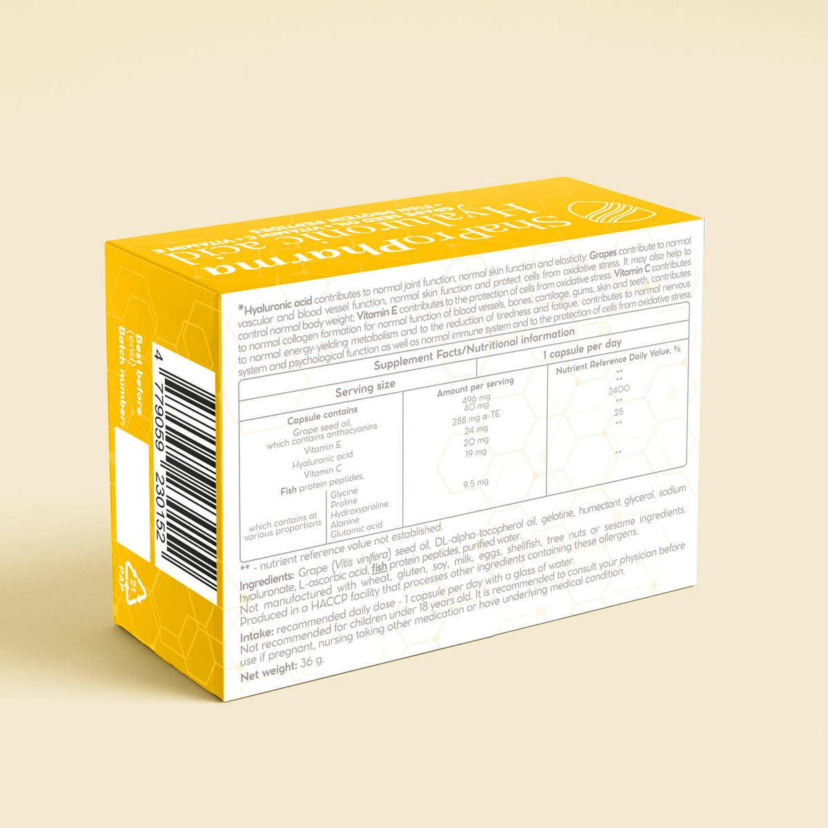 Hialurono rūgštis – Shapropharma